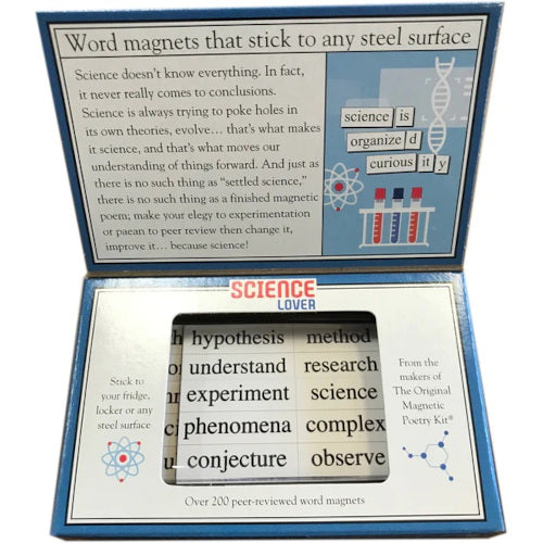 Magnetic Poetry - Science Lover | The Space Store