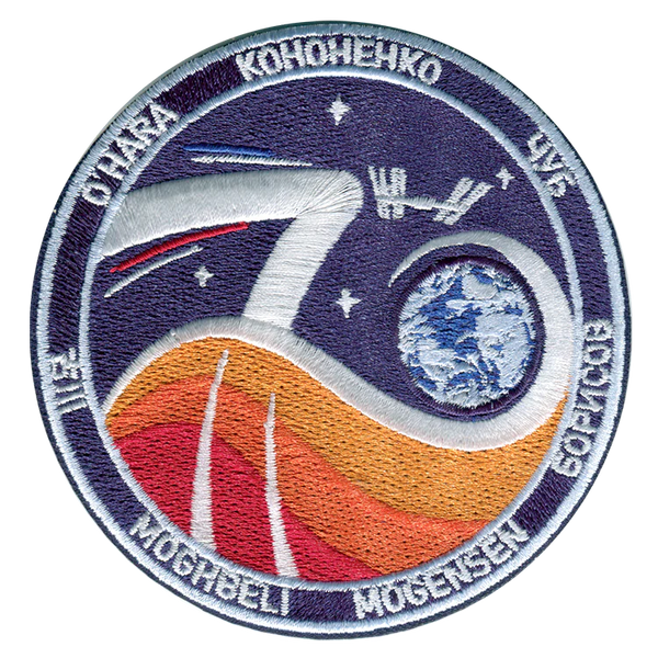 Expedition 70 Mission Patch With Names | The Space Store