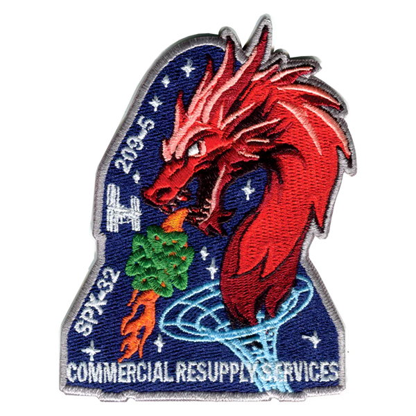 CRS SpaceX 32 Mission Patch | The Space Store