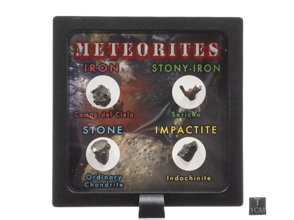 Four piece Meteorite Specimen Collector's Set | The Space Store