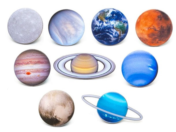 Planet Pins - Set of 9 | The Space Store