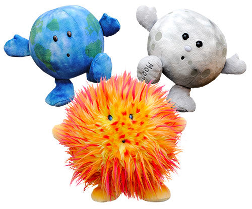 Celestial Buddies™ Plush Package - Sun Earth & Moon | The Space Store