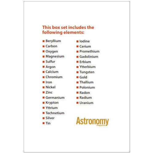 Elements Flashcards - Set #3 | The Space Store