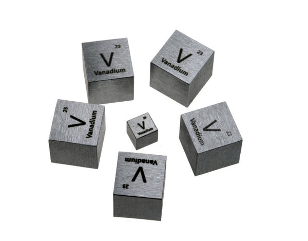 Vanadium 10mm Metal Cube | The Space Store