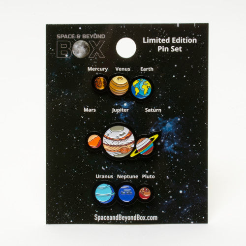 Solar System Pins - Set of 3 | The Space Store