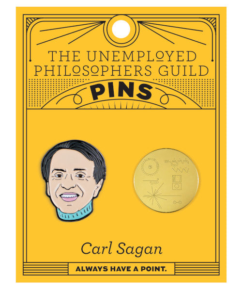 Carl Sagan Pin Set | The Space Store