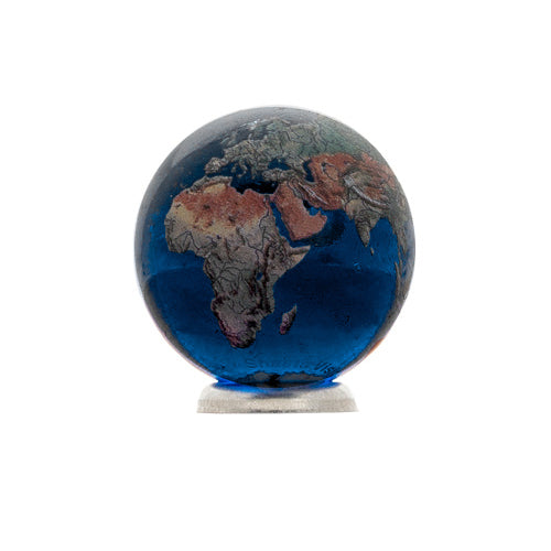 Blue Earth Marble with Natural Earth Continents | The Space Store