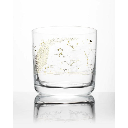 Night Sky Star Chart Whiskey Glass | The Space Store