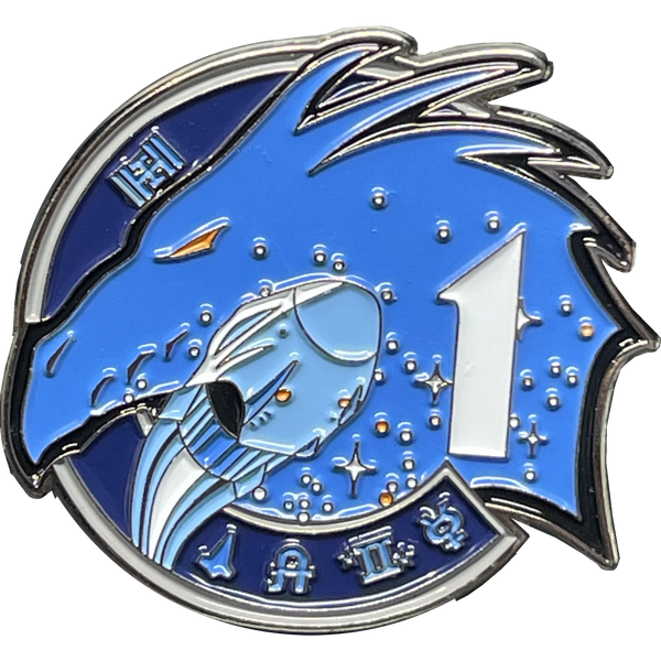 NASA SPACEX Crew 1 Mission Lapel Pin | The Space Store