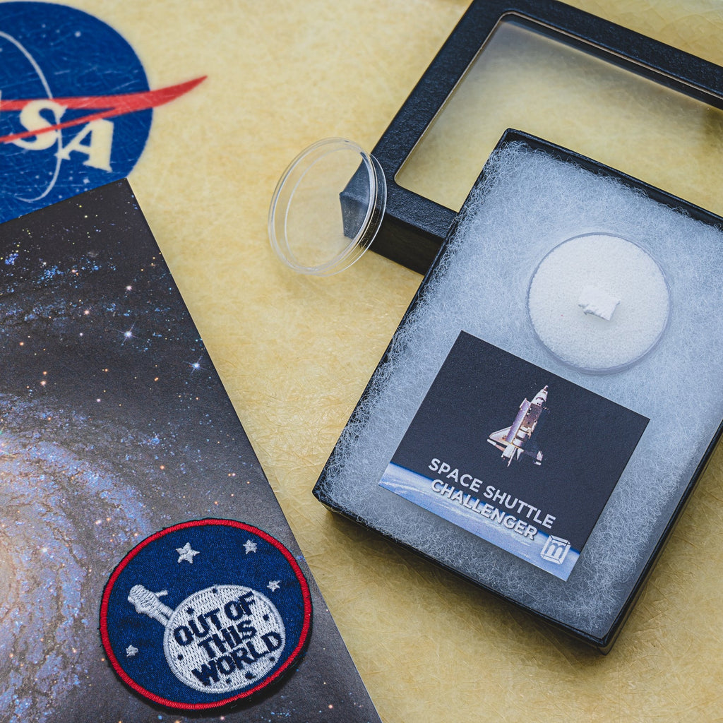 Space Shuttle Challenger - Flown LRSI Tile Fragment | The Space Store