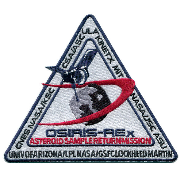 OSIRIS-REx Mission Patch | The Space Store