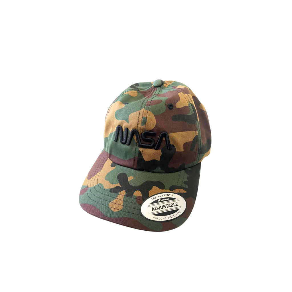 NASA Worm Logo Cap with 'Puffy' Style Logo | The Space Store