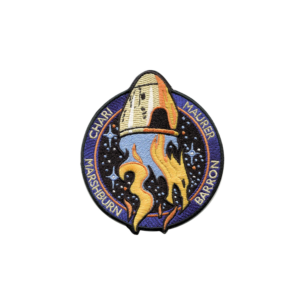 NASA SpaceX Crew 3 Mission Patch by AB Emblem | The Space Store
