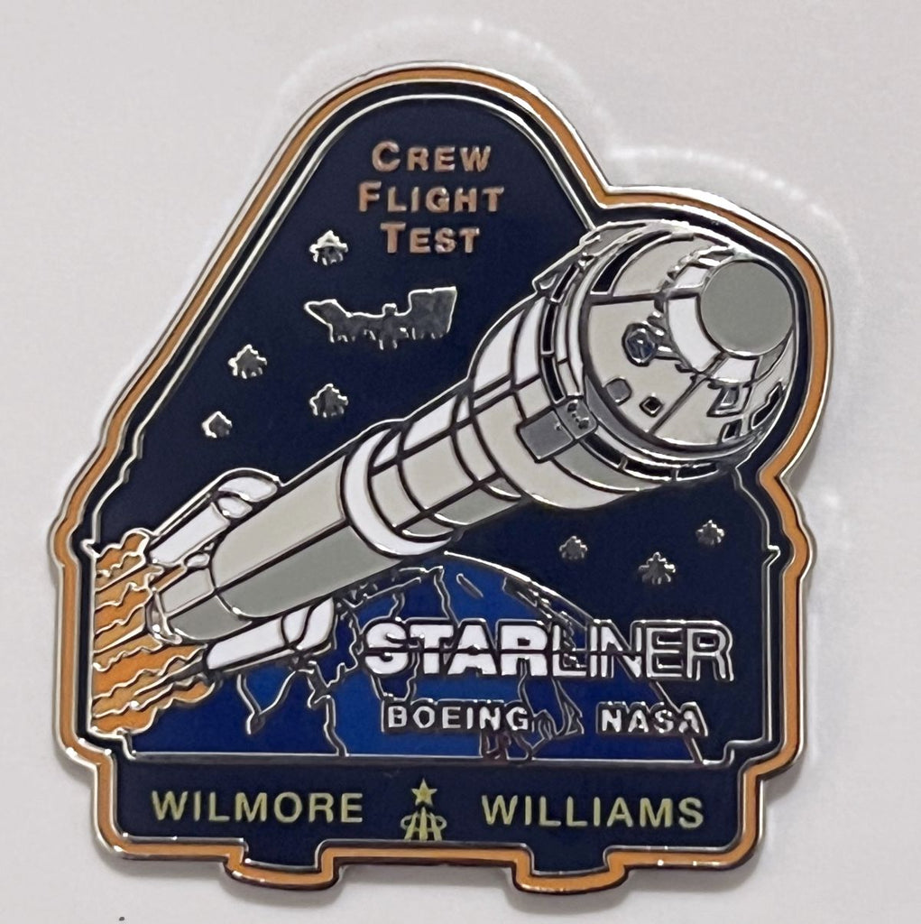 Boeing Crewed Flight Test Lapel Pin from AB Emblem | The Space Store