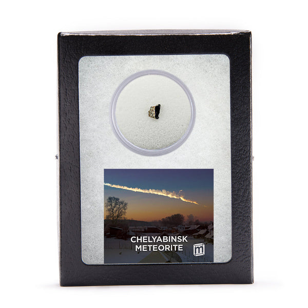 Chelyabinsk Meteorite - Classic Riker Box Specimens | The Space Store