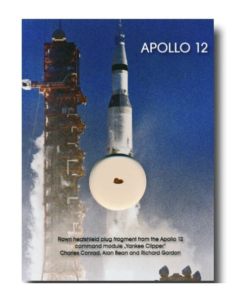 Apollo 12 flown heatshield fragment from the CM "Yankee Clipper" | The ...