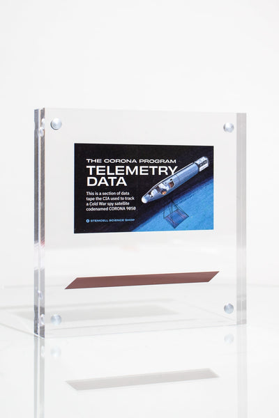 Corona Spy Satellite Telemetry Data Section | The Space Store