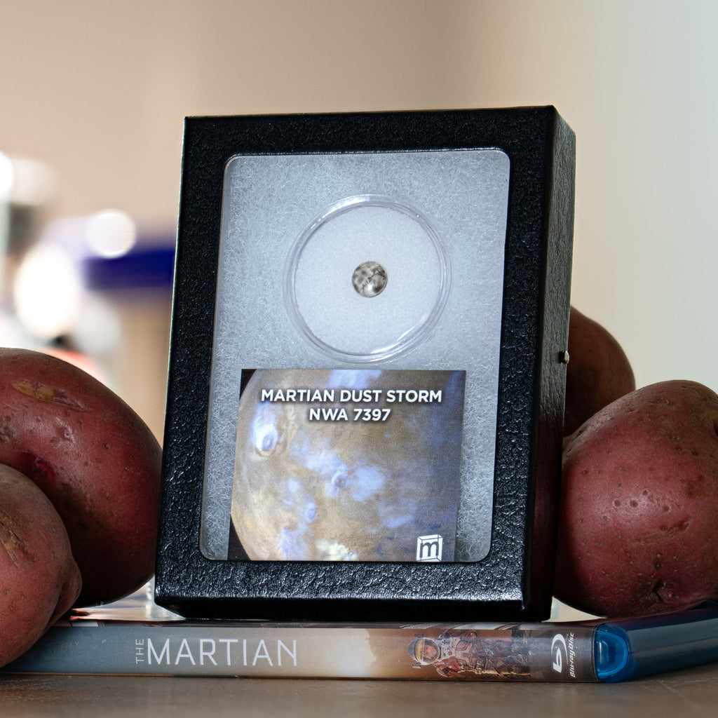 Martian Dust Storm NWA 7397 - Martian Meteorite | The Space Store