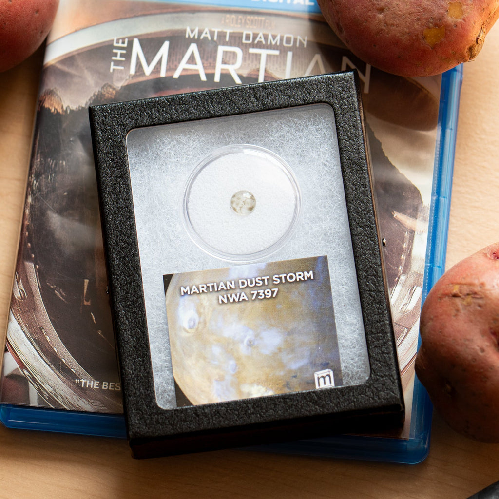 Martian Dust Storm NWA 7397 - Martian Meteorite | The Space Store