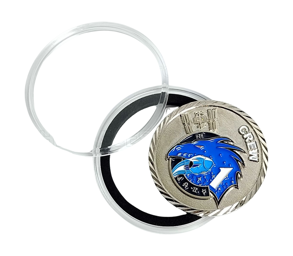 NASA Spacex Crew Dragon Crew-1 Medallion | The Space Store