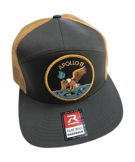 Apollo 11 Patch Cap - with velcro Apollo 11 3" Patch | The Space Store