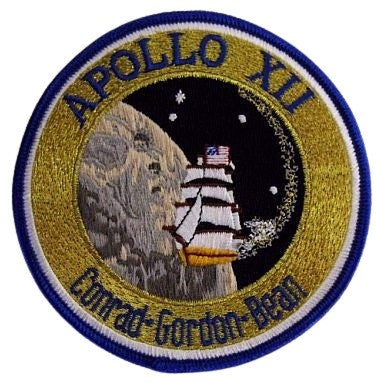 Apollo 12 Mission Patch Collectible | The Space Store