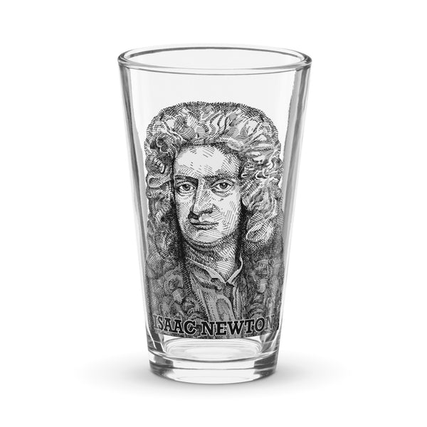 Isaac Newton Pint Glass | The Space Store