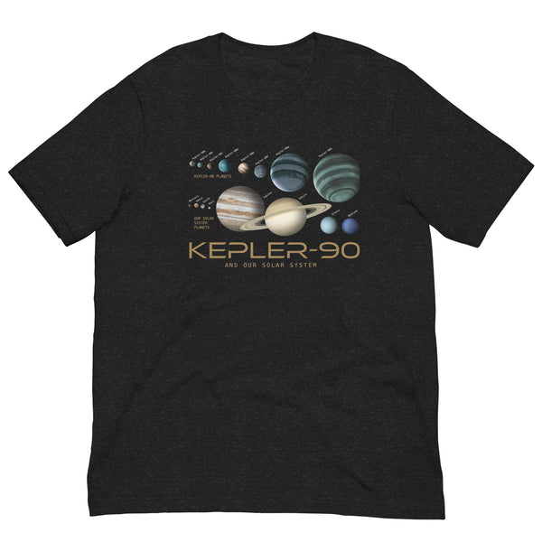 Kepler-90 Retro T-Shirt | The Space Store