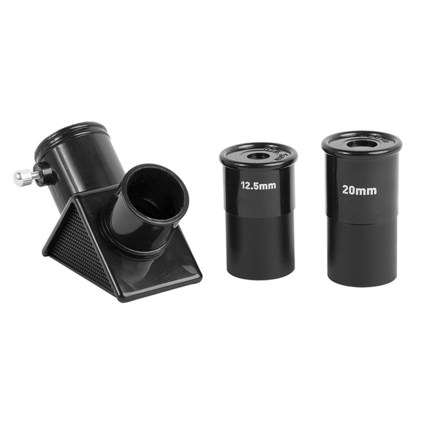 Explore One CF350 Silver Carbon Fiber Wrap 50mm AZ Mount Telescope ...