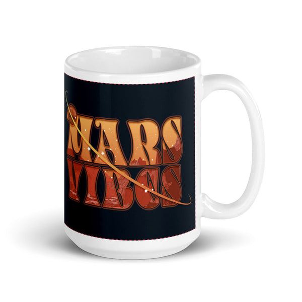 Mars Vibes 15 oz Mug | The Space Store
