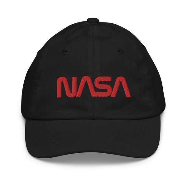 NASA Worm Logo Youth Hat | The Space Store