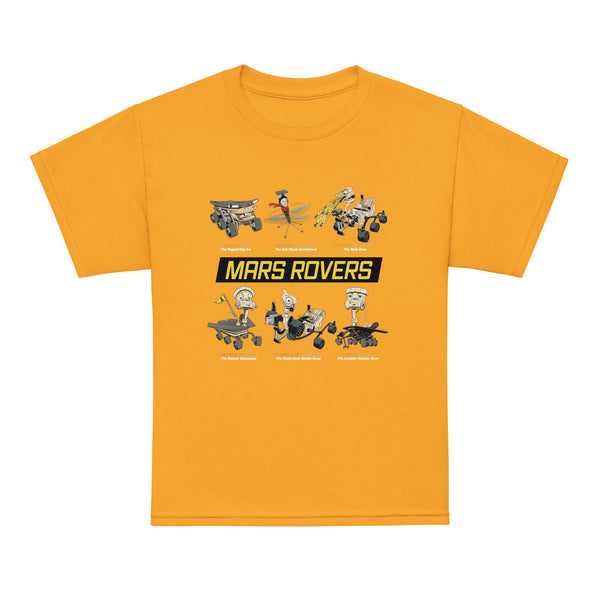 Mars Rovers Retro Youth T-Shirt | The Space Store