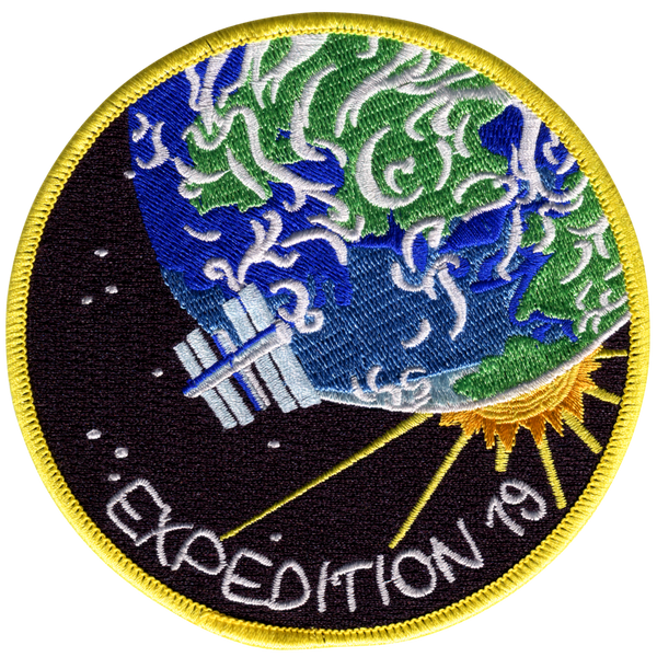 Expedition 19 Mission Patch | The Space Store