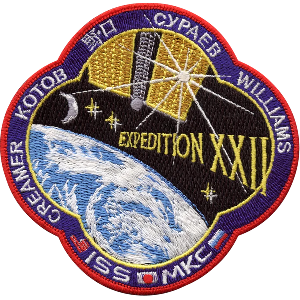 Expedition 22 Mission Patch | The Space Store