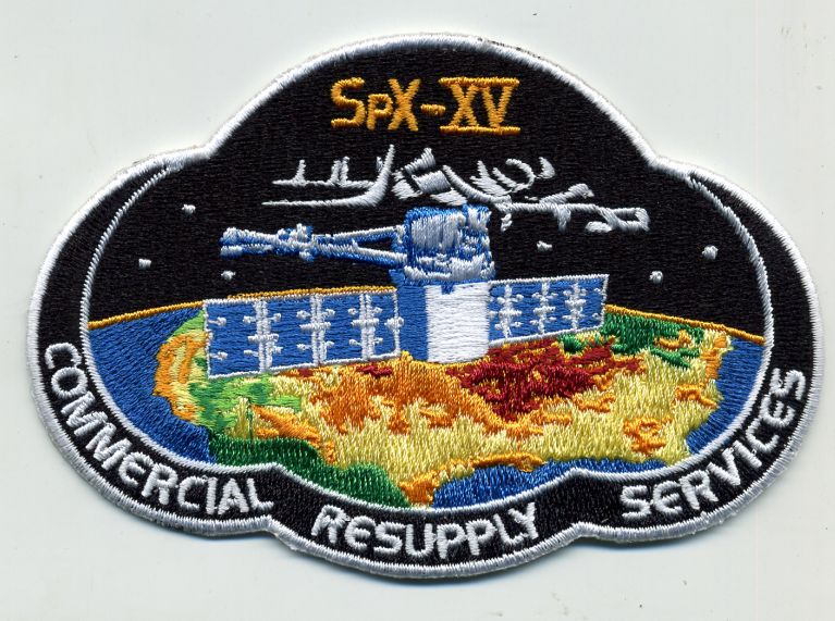 SPACEX SPX 15 MISSION PATCH | The Space Store