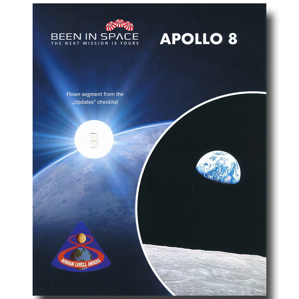 APOLLO 8 FLOWN CHECKLIST | The Space Store