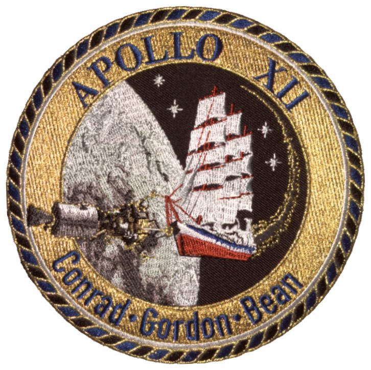 Apollo 12 Commemorative 5" Mission Patch | The Space Store