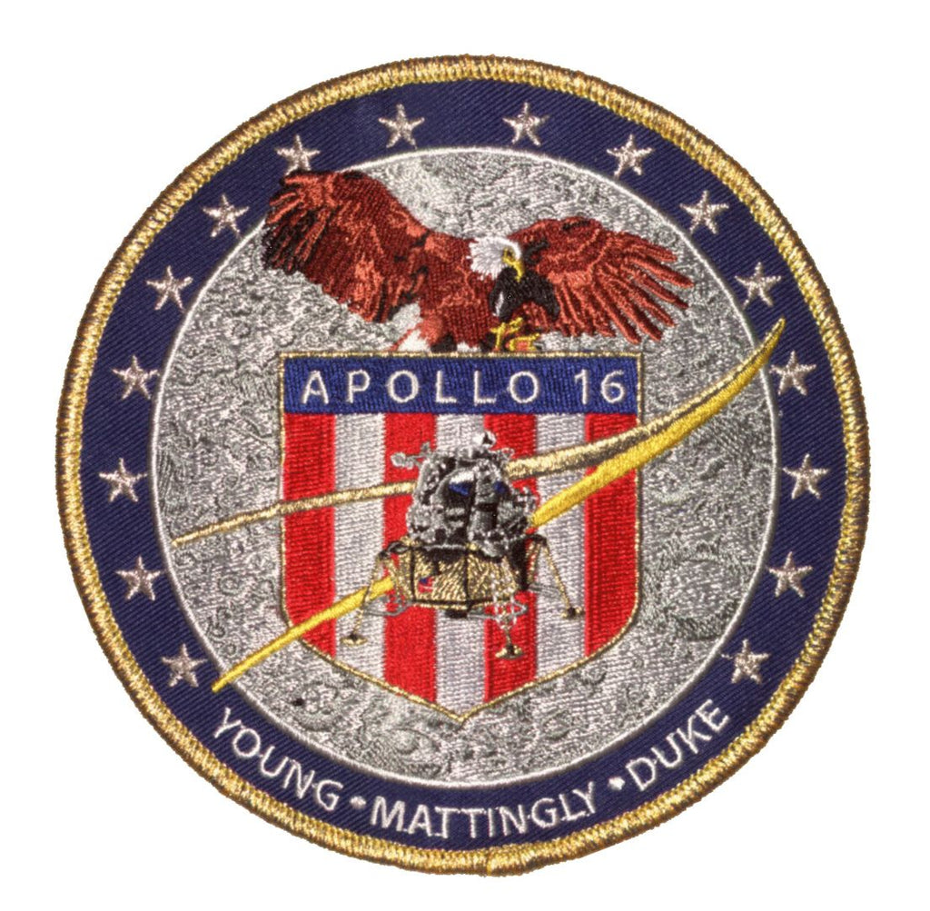 Apollo 16 Commemorative 5" Mission Patch | The Space Store