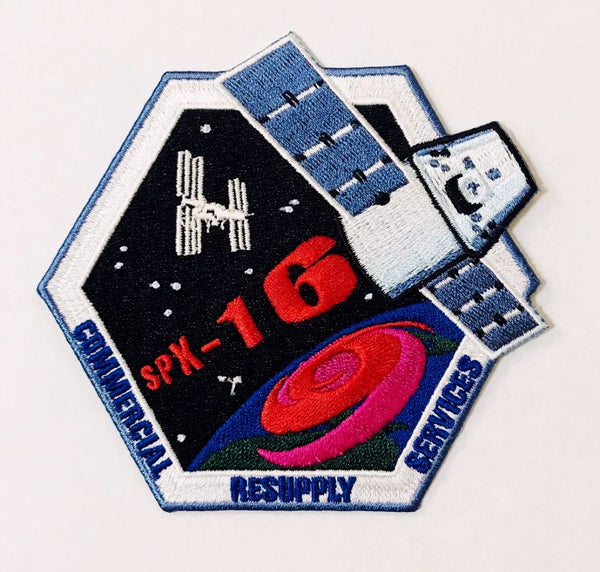 NASA SpaceX SPX-16 Mission Patch | The Space Store