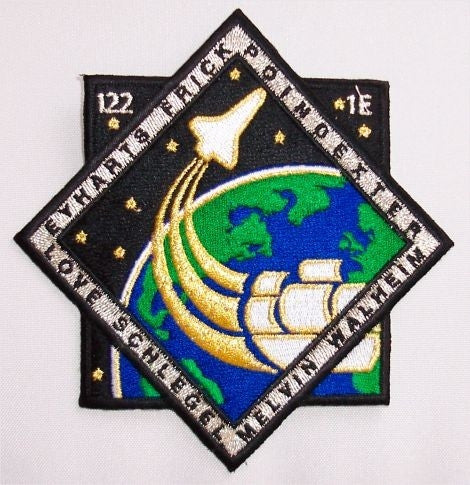 STS-122 Mission Patch | The Space Store