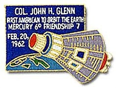 First American To Orbit The Earth Patch | The Space Store