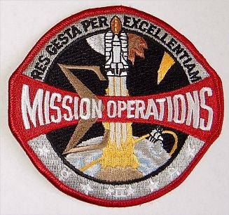 Mission Operations Patch | The Space Store