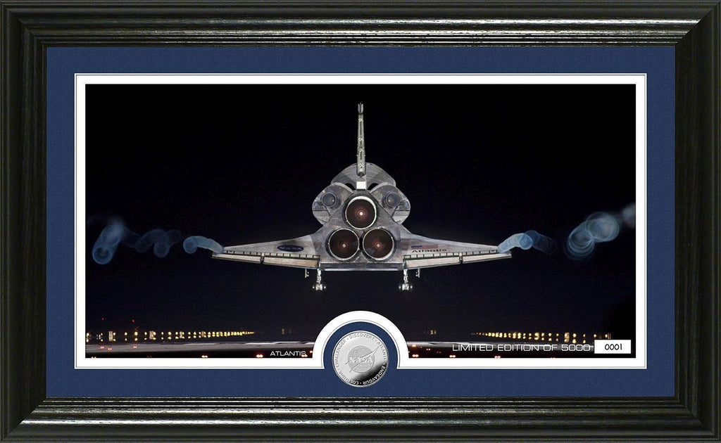 *Space Shuttle Atlantis Frame with Space Shuttle Coin | The Space Store