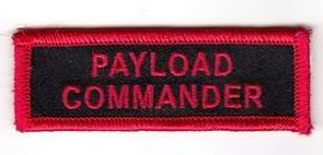 Space Shuttle Program 'Astronaut Payload Commander' Patch | The Space Store