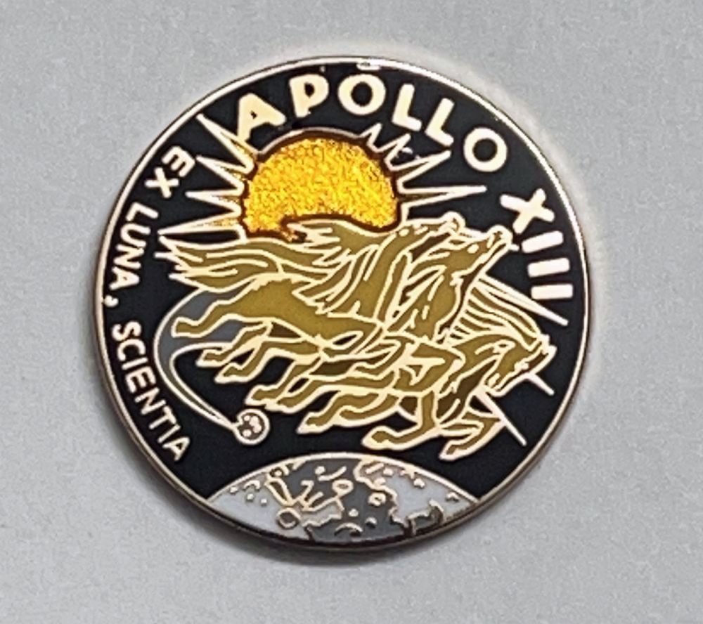 Apollo 13 Mission Lapel Pin | The Space Store