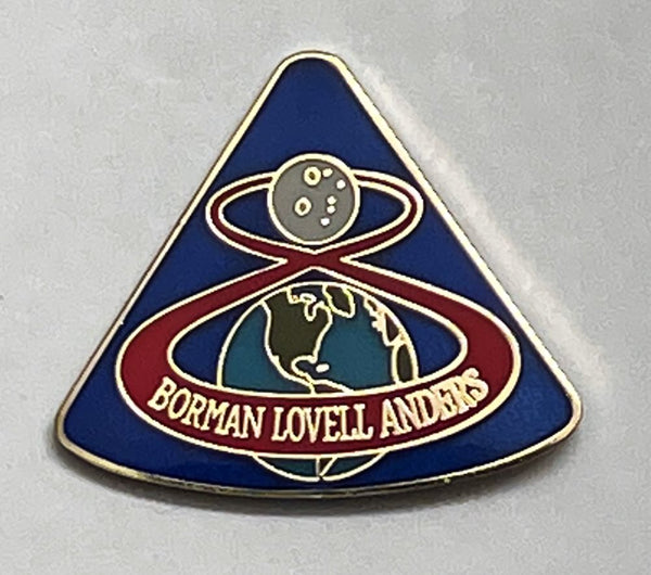 Apollo 8 Mission Lapel Pin | The Space Store
