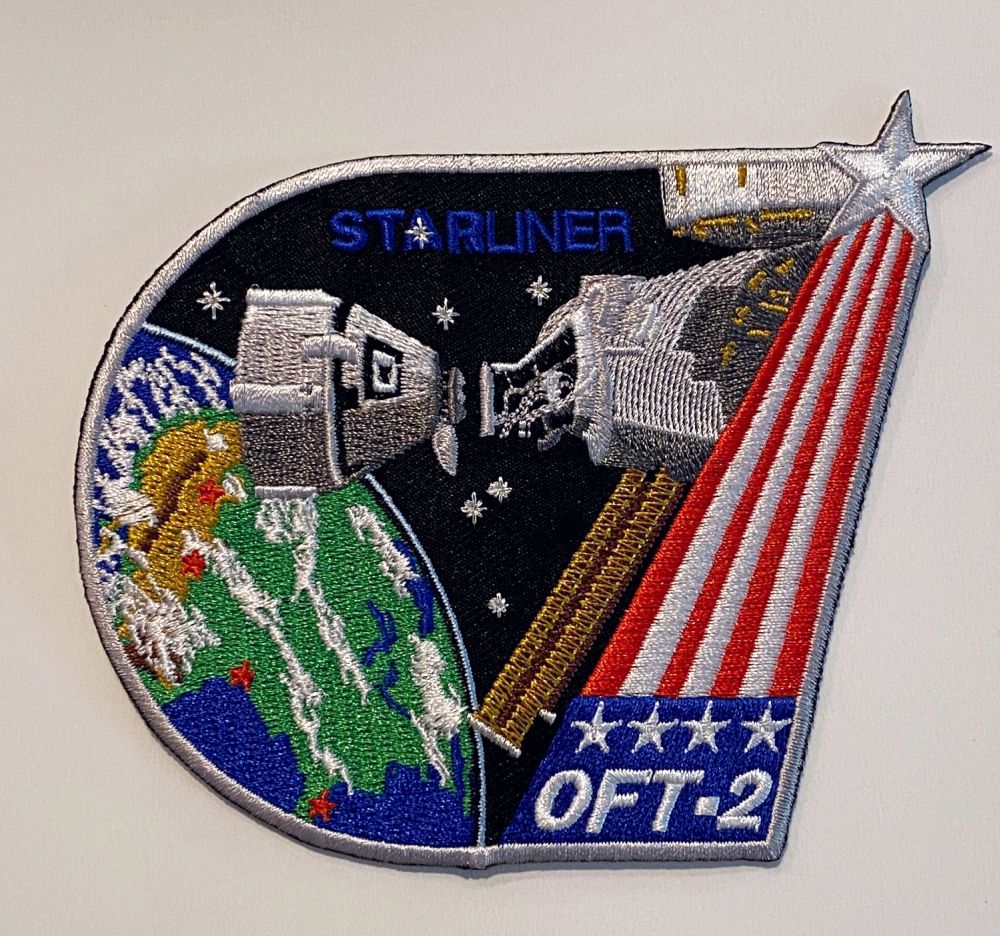 NASA Mission Operations Team Orbital Flight Test 2 Mission Patch from ...