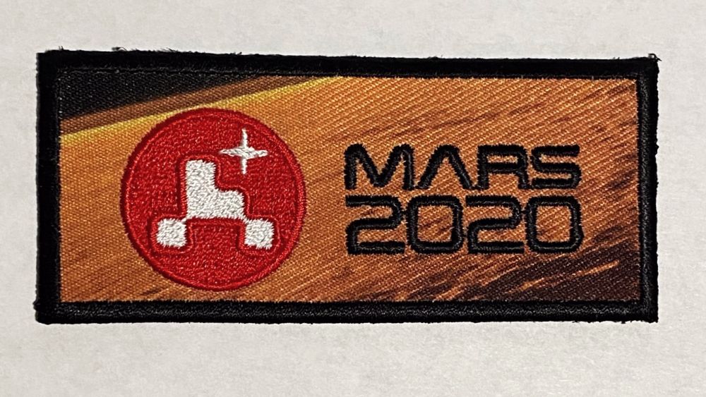 NASA JPL - MARS 2020 Perseverance Rover Patch | The Space Store