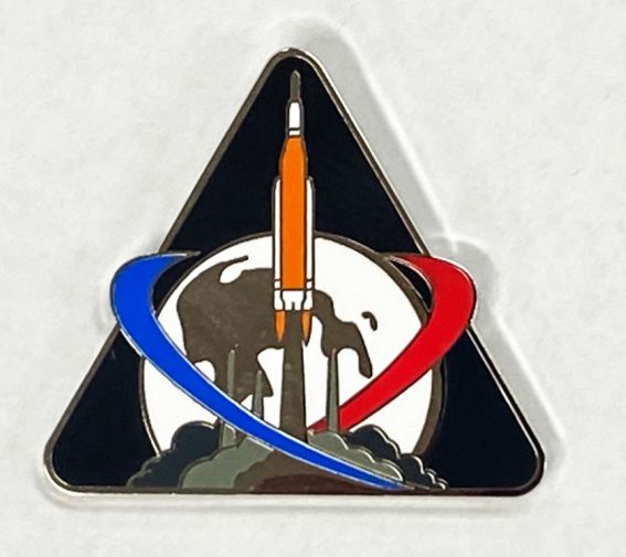 ARTEMIS 1 Mission Lapel Pin | The Space Store