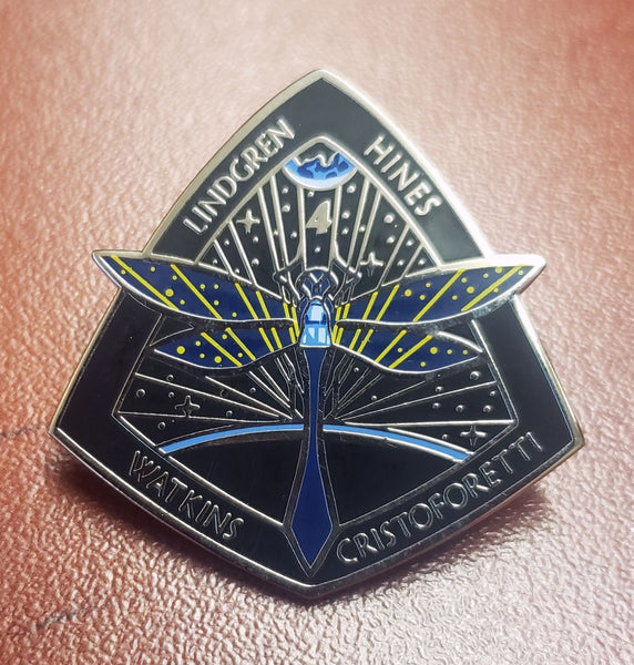 NASA SpaceX Crew 4 Mission Pin | The Space Store